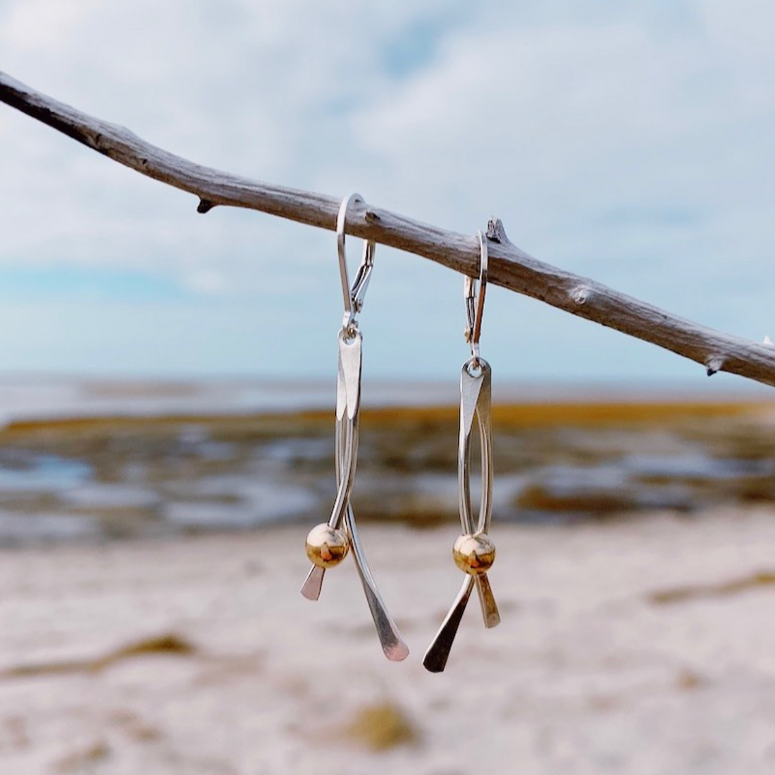 Cape Cod Seagrass Earrings – Cape Cod Jewelers
